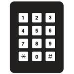 Grayhill 96AB2-102-R Keypad 12 Key Terminal Pins 5mA 12VDC 1000000Cycle ...